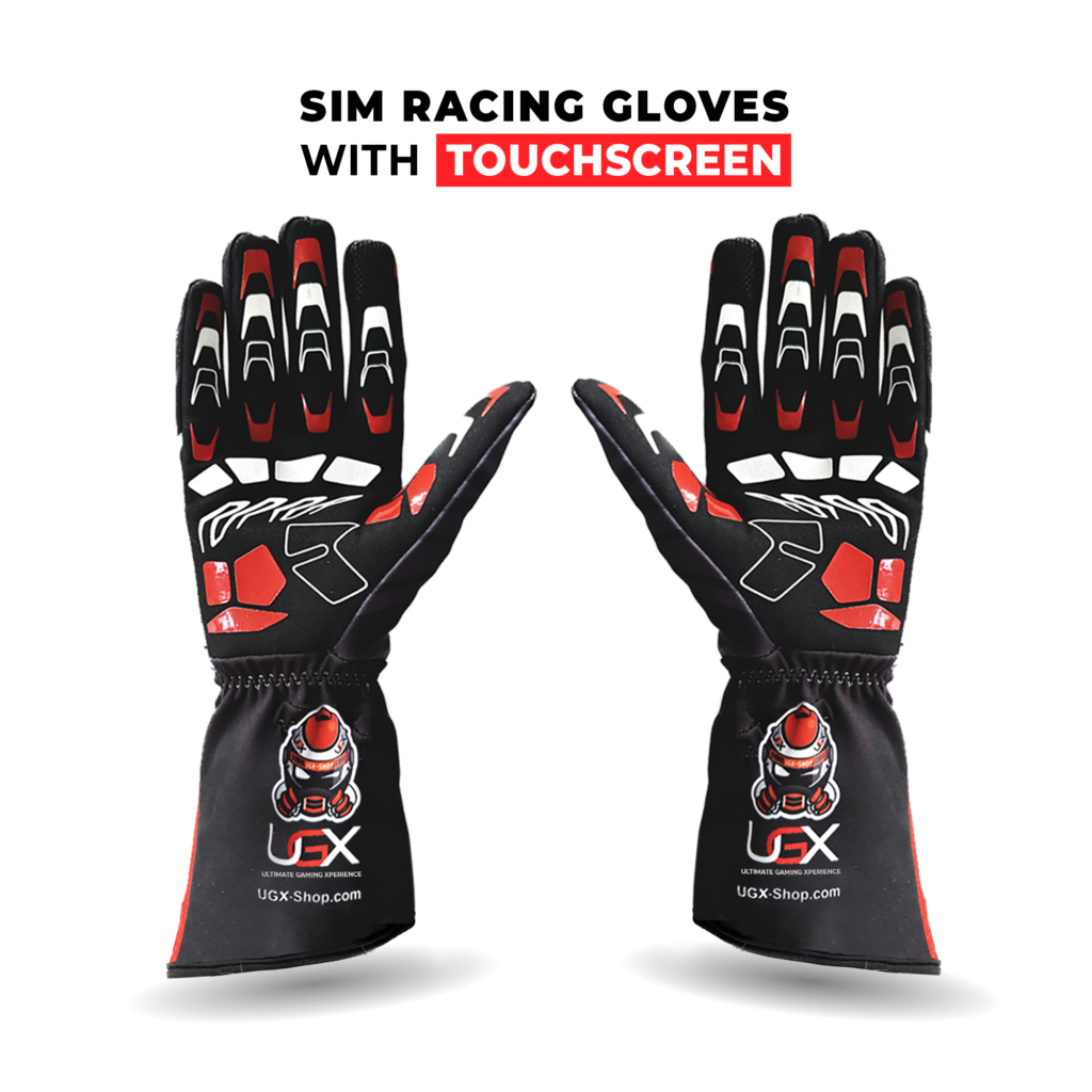 Sim Racing gloves with touchscreen » UGX Race simulators