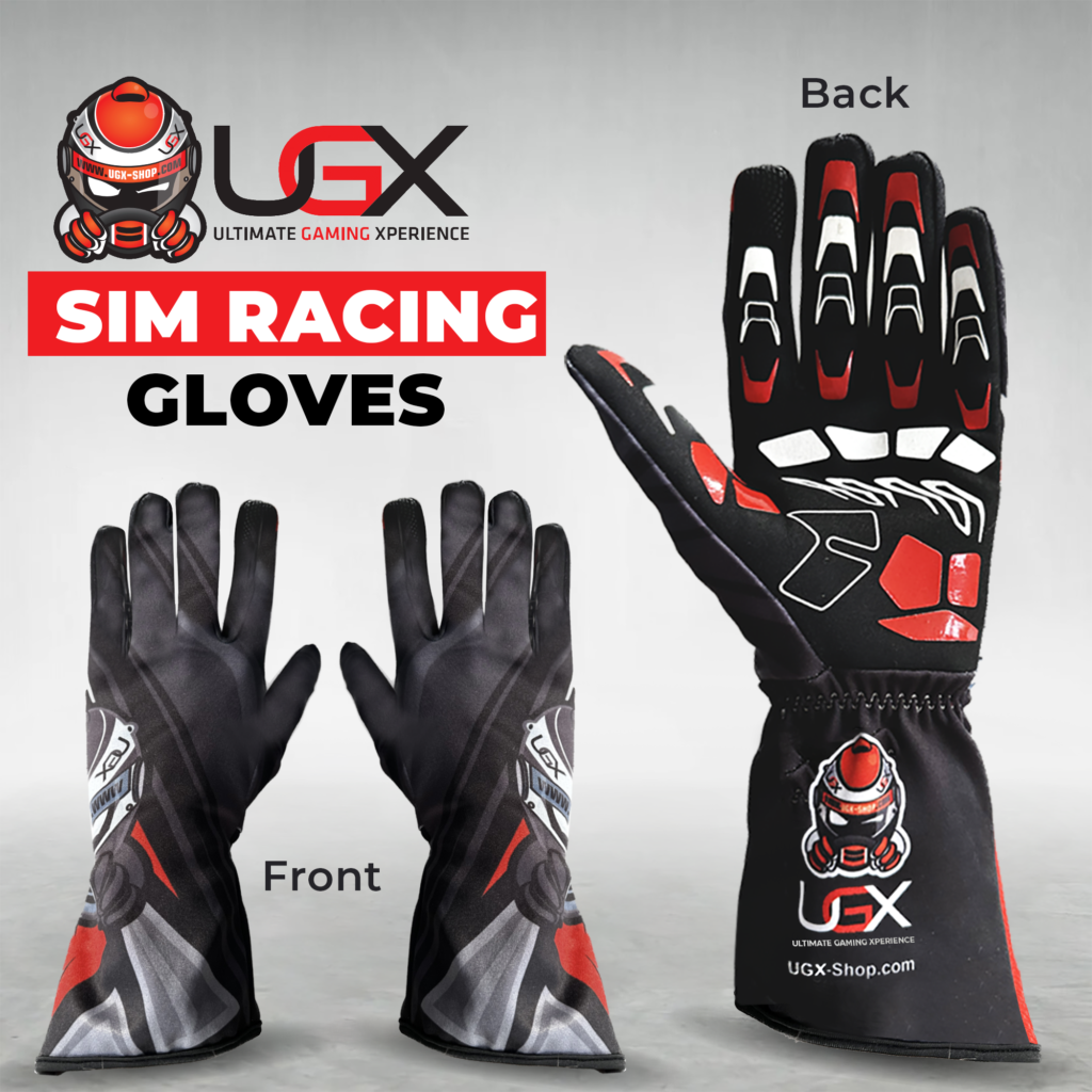 Sim Racing gloves with touchscreen » UGX Race simulators